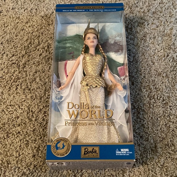 Barbie | Toys | New Barbie Dolls Of The World Viking Princess In Gold ...